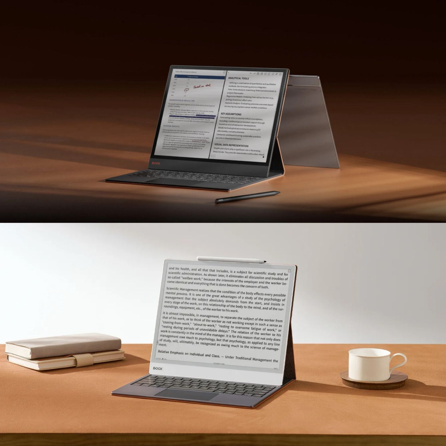 BOOX Note Max vs Tab X C: Large 13.3” E Ink Tablet Comparison | Einktab